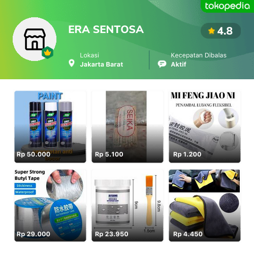 Toko Era Sentosa Online Produk Lengkap And Harga Terbaik Tokopedia
