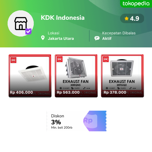 Kdk Indonesia Produk Resmi And Terlengkap Gopaylater Cicil 0 Tokopedia