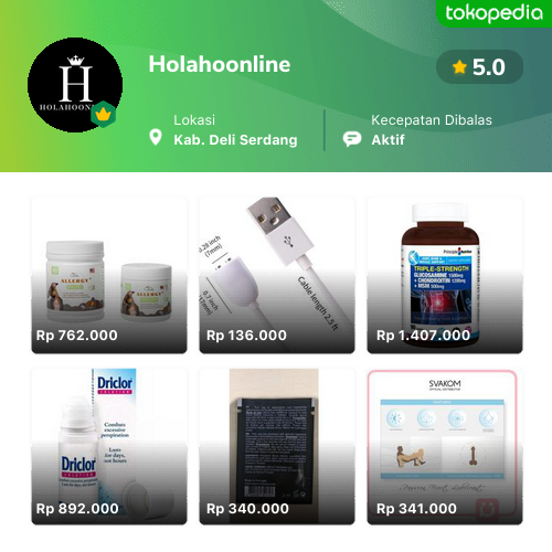 Toko Holahoonli Online Produk Lengkap And Harga Terbaik Tokopedia