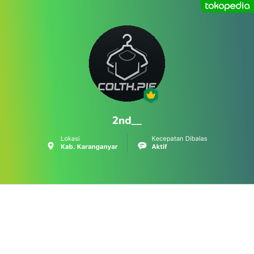 Toko 2nd Online Produk Lengkap And Harga Terbaik Tokopedia