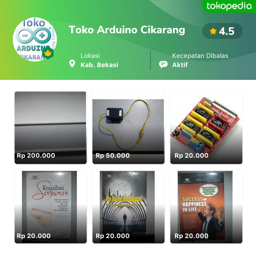 Toko Toko Arduino Cikarang Online Produk Lengkap And Harga Terbaik