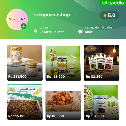 Toko Sempornashop Online Produk Lengkap And Harga Terbaik Tokopedia