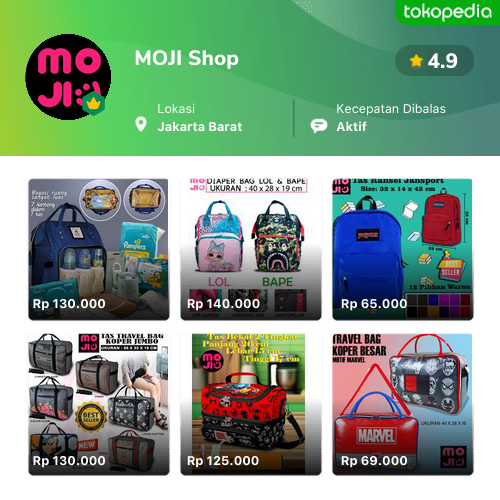 Toko Moji Shop Online Produk Lengkap And Harga Terbaik Tokopedia
